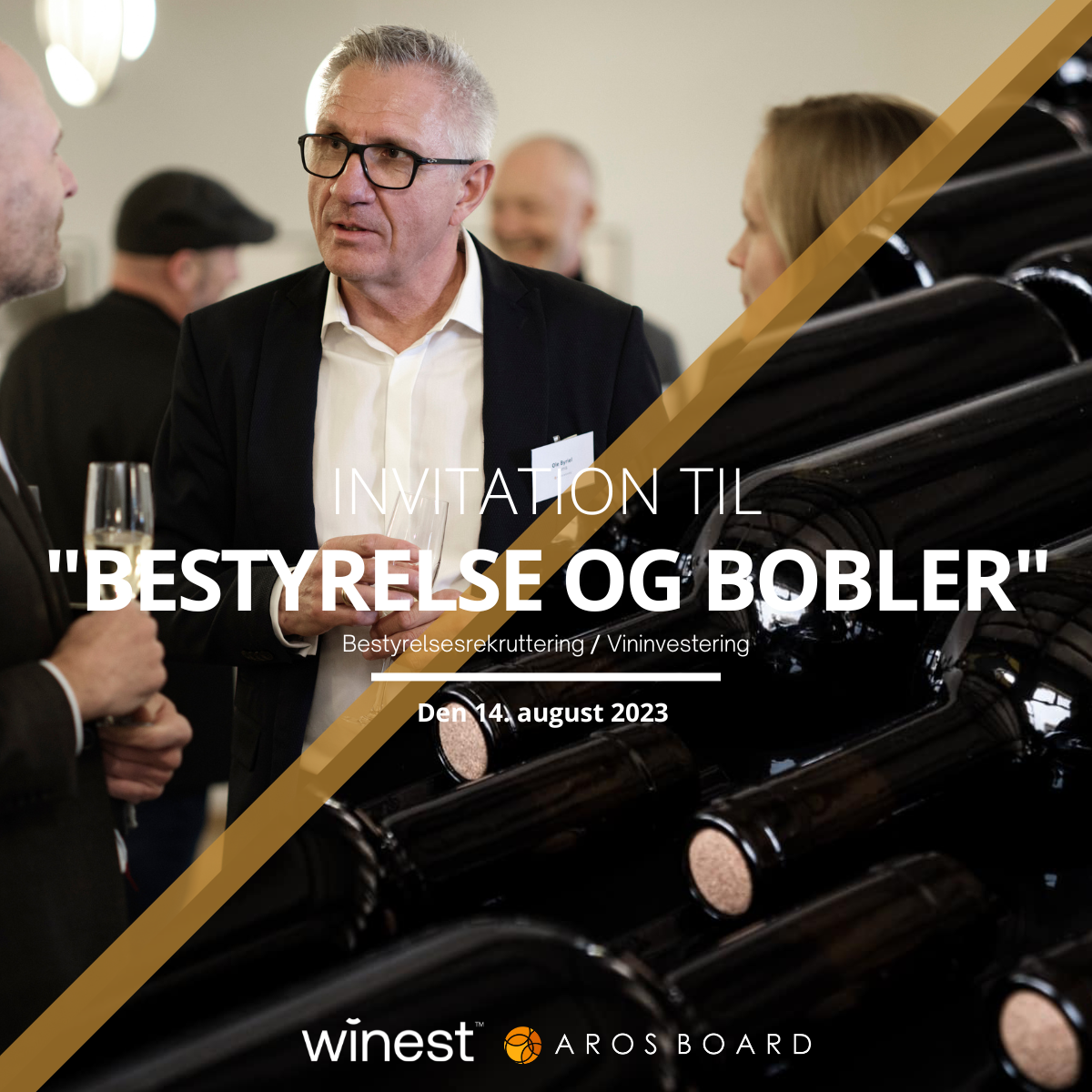 "Bestyrelse & Bobler" - i samarbejde med Winest | AROS BOARD